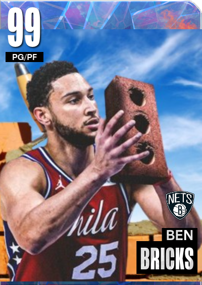 NBA 2K23 | 2KDB Custom Card (ben bricks gimme a house)