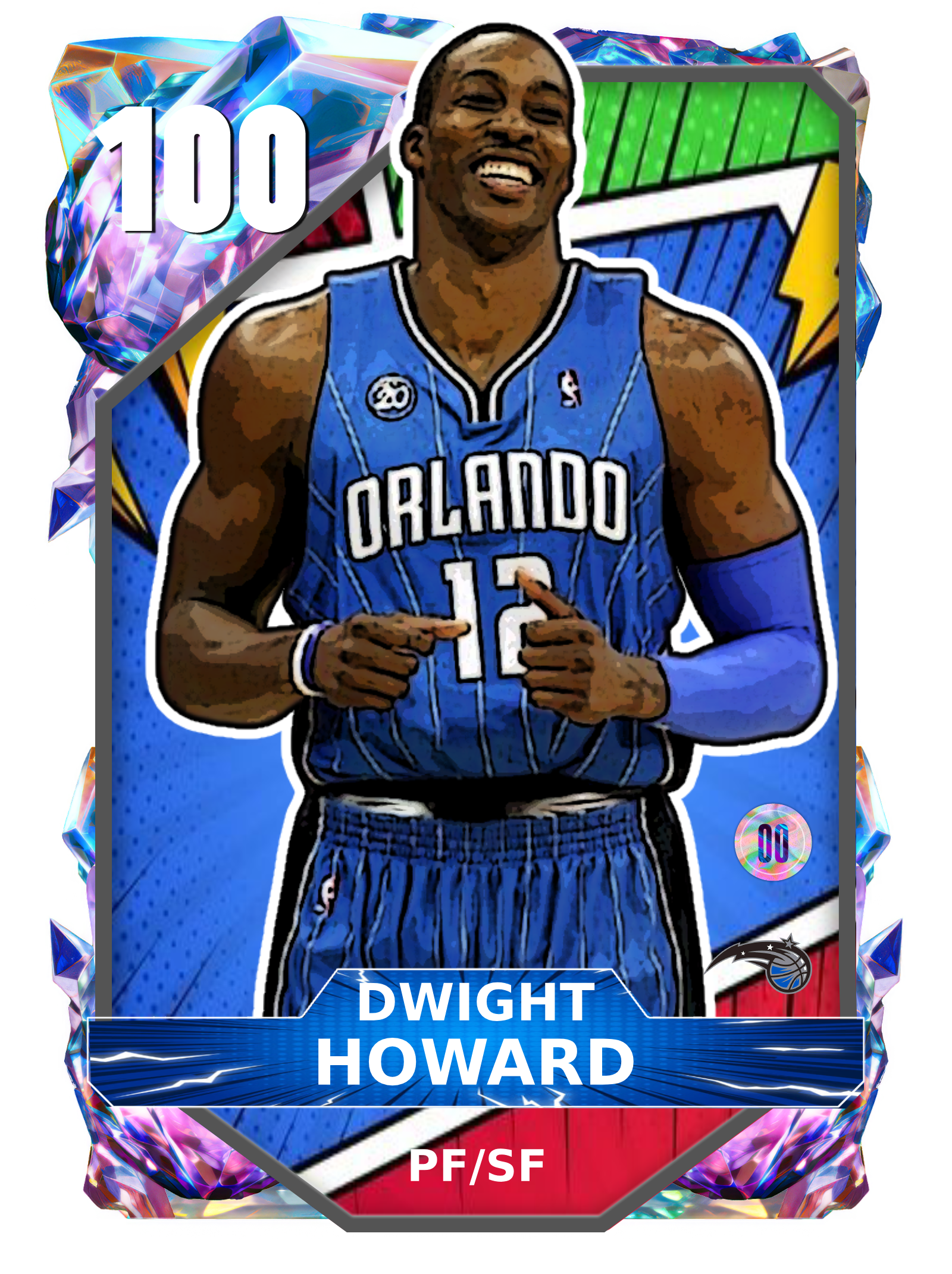 2KDB MyTEAM Database | NBA 2K Custom Card (comic dwight howard) by ...