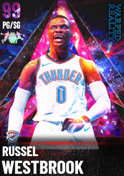 2KDB MyTEAM Database | NBA 2K Custom Card (russel westbrook) by big ...