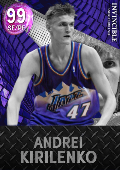 NBA 2K25 | 2KDB MyTEAM NBA 2K Custom Card (Invincible Kirilenko) by ...