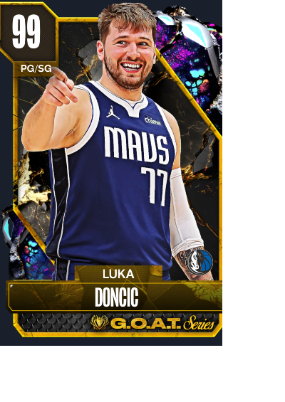 2KDB MyTEAM Database | NBA 2K Custom Card (Luka) by JrRambo2013 | NBA 2K26