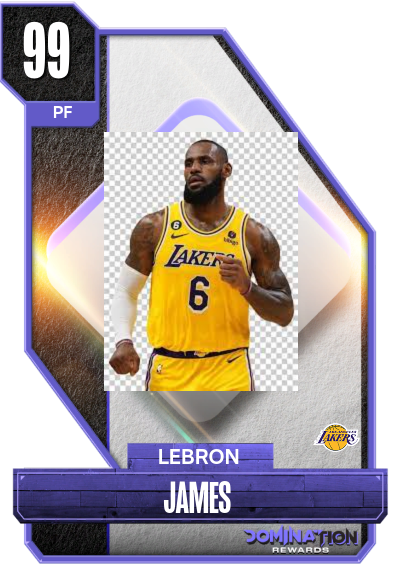 NBA 2K26 | 2KDB MyTEAM NBA 2K Custom Card (lebron) by beckamr613