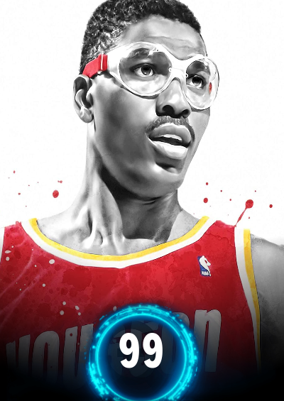 NBA 2K26 | 2KDB MyTEAM NBA 2K Custom Card (Hakeem Olajuwon) by Mcooper13