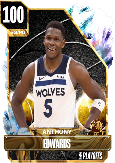 2KDB MyTEAM Database | NBA 2K Custom Card (anthony edwards 100 overall ...