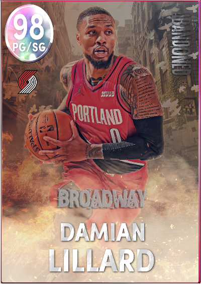2KDB MyTEAM Database | NBA 2K Custom Card (poor dame) by broadway0002 ...
