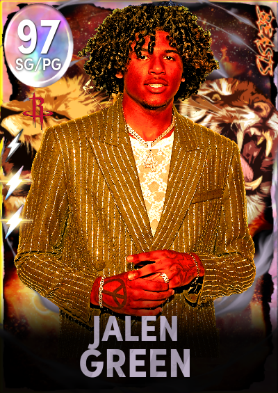 NBA 2K25 | 2KDB MyTEAM NBA 2K Custom Card (Jalen Green) by MasonFTW