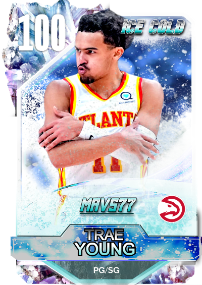NBA 2K25 | 2KDB MyTEAM NBA 2K Custom Card (Ice Trae) by MavsFan77