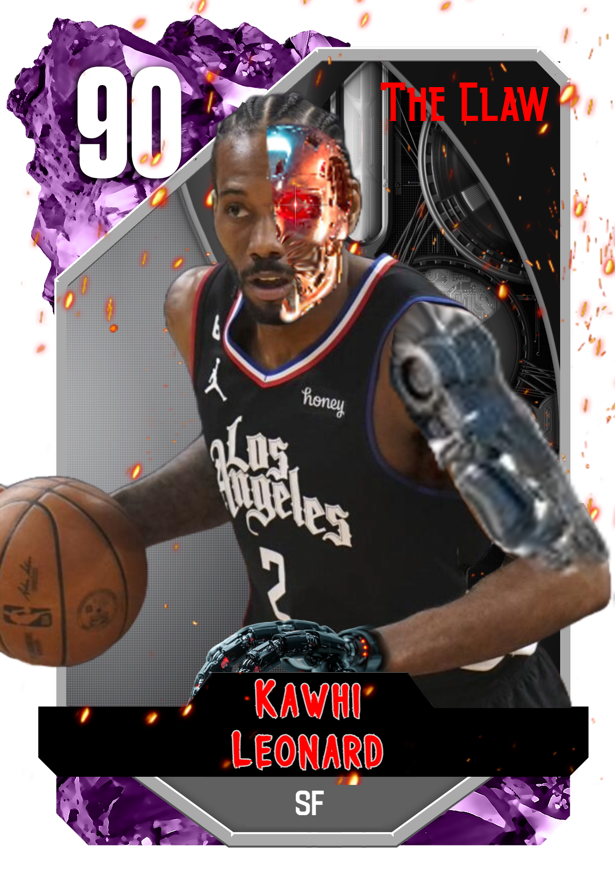 NBA 2K26 | 2KDB MyTEAM NBA 2K Custom Card (Kawhi the claw similar to my Jordan Poole card: Enjoy ...