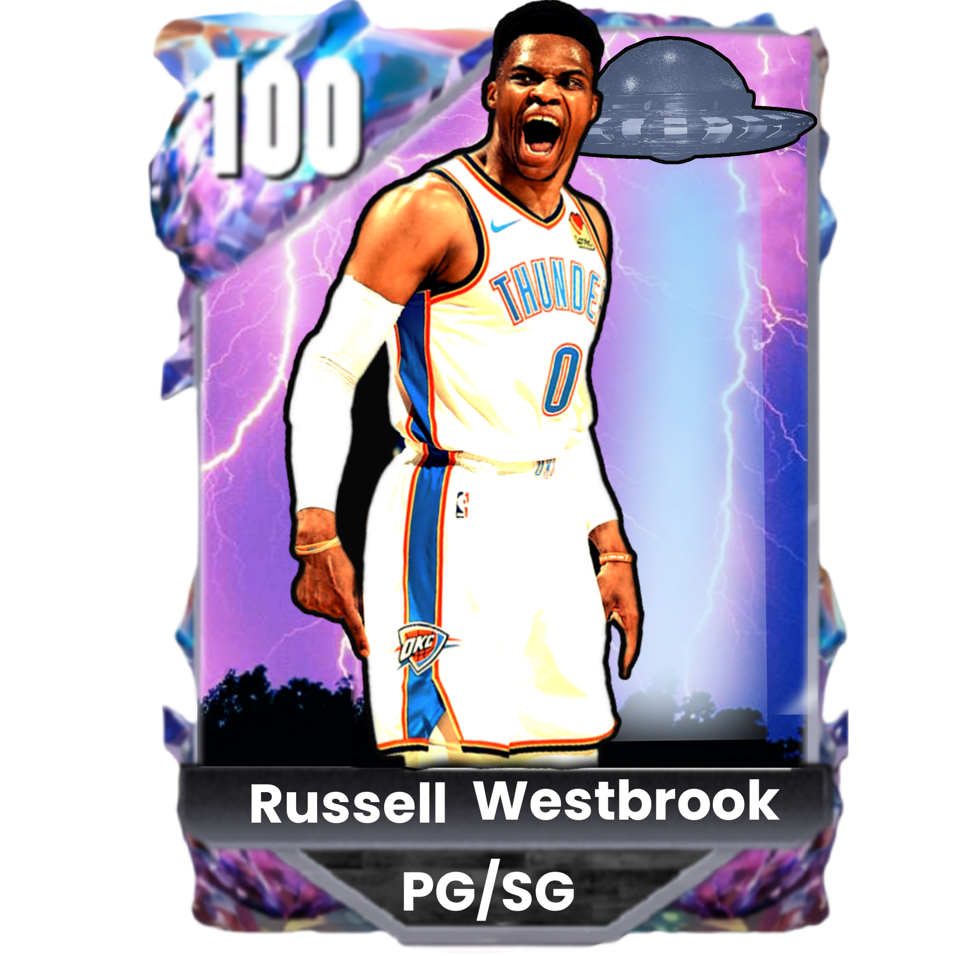 2KDB MyTEAM Database | NBA 2K Custom Card (RUSS) by Clem.fx | NBA 2K26