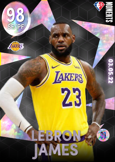 NBA 2K25 | 2KDB MyTEAM NBA 2K Custom Card (LJ23) by JJB17