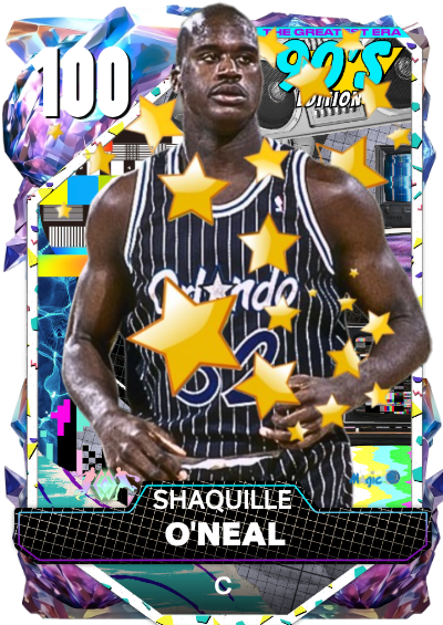 2KDB MyTEAM Database | NBA 2K Custom Card (Shaq) by Revan36 | NBA 2K26