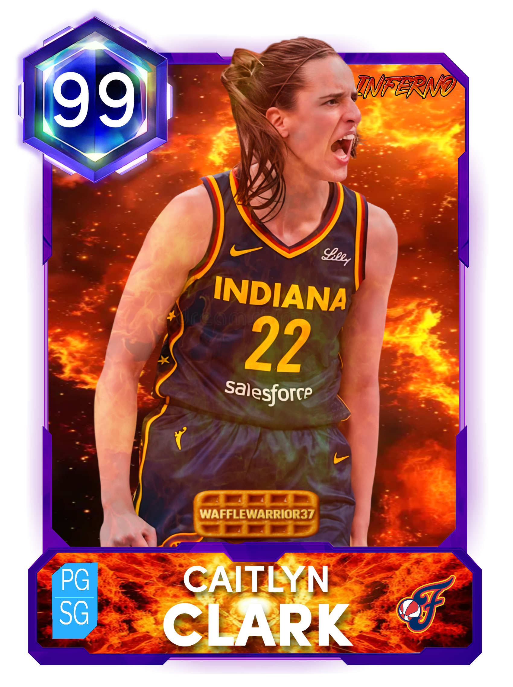 2KDB MyTEAM Database | NBA 2K Custom Card (Inferno set 1/3) by ...