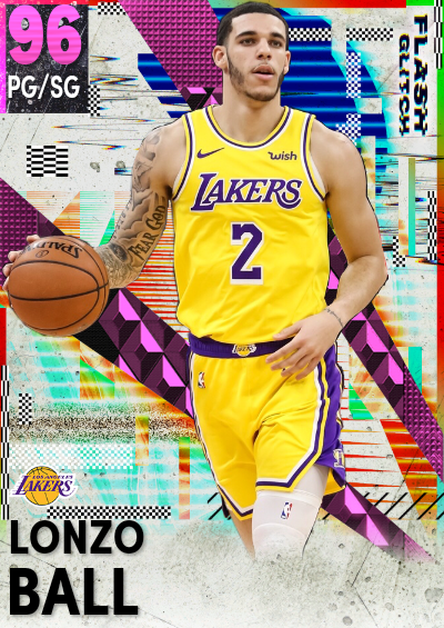 NBA 2K25 | 2KDB MyTEAM NBA 2K Custom Card (Lonzo Ball) by Answer-the-big-ben