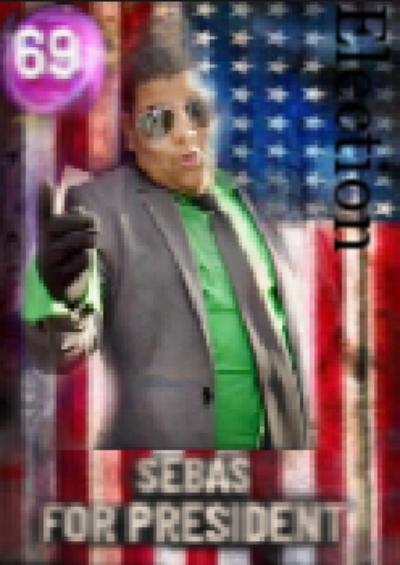 NBA 2K25 | 2KDB MyTEAM NBA 2K Custom Card (Sebas for President) by GD93