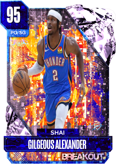 NBA 2K25 | 2KDB MyTEAM NBA 2K Custom Card (SGA) by willmoore22