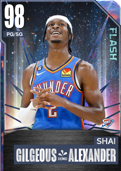 NBA 2K26 | 2KDB MyTEAM NBA 2K Custom Card (SGA) by MikeMike2Hard