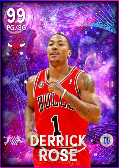 NBA 2K25 | 2KDB MyTEAM NBA 2K Custom Card (D Rose) by JJB17