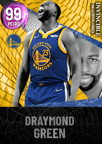NBA 2K22 | 2KDB Custom Card (INVINCIBLE DRAYMOND GREEN (2))