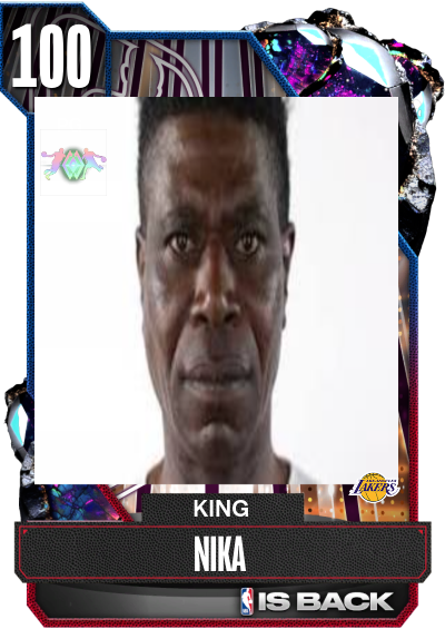 NBA 2K26 | 2KDB MyTEAM NBA 2K Custom Card (Nika Knight) by alwaysrn4l