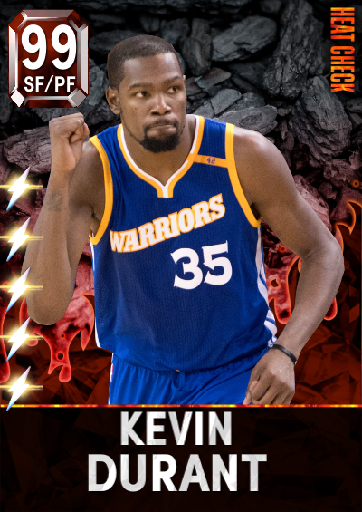 NBA 2K22 | 2KDB Custom Card (KD Fire)