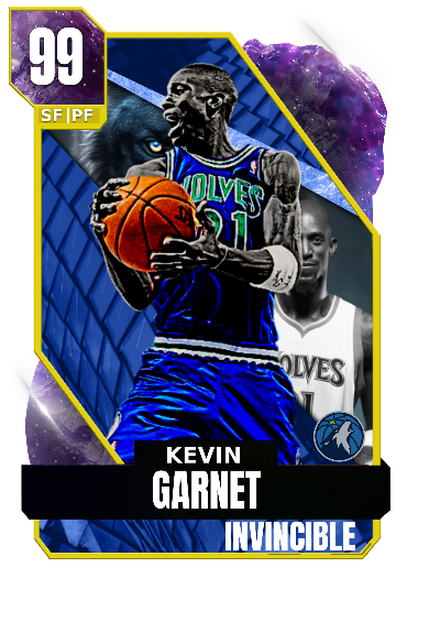 NBA 2K23 | 2KDB Custom Card (invincible kevin garnet)