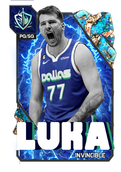 NBA 2K26 | 2KDB MyTEAM NBA 2K Custom Card (INVINCIBLE LUKA) by IanBarry05