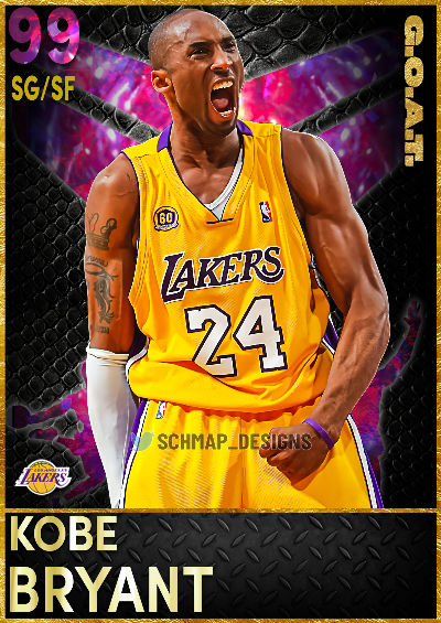 NBA 2K26 | 2KDB MyTEAM NBA 2K Custom Card (Goat Kobe) by Schmap_