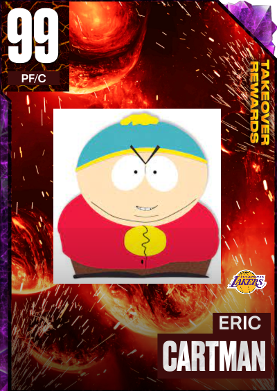 NBA 2K25 | 2KDB MyTEAM NBA 2K Custom Card (Eric Cartman) by Cloudzzz