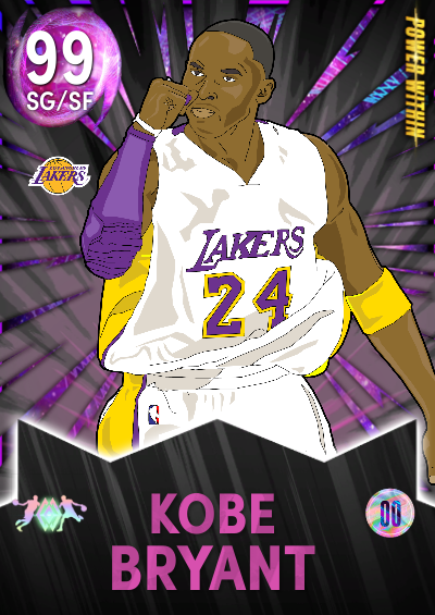 NBA 2K25 | 2KDB MyTEAM NBA 2K Custom Card (Power Within Kobe) by Lucas2710