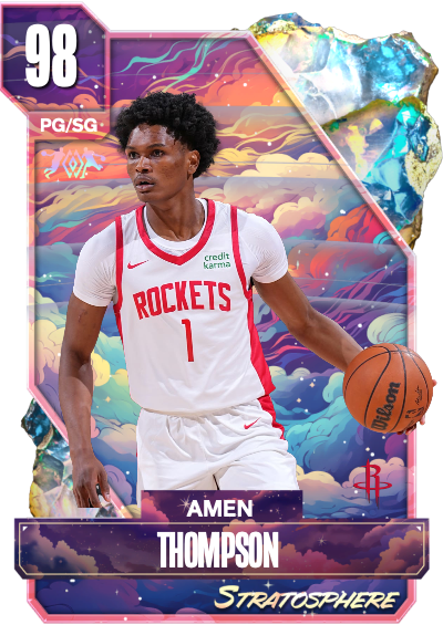 NBA 2K25 | 2KDB MyTEAM NBA 2K Custom Card (Amen Thompson) by JAJS1284