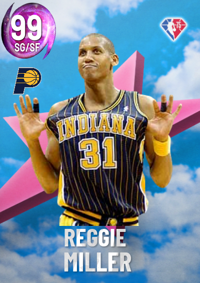 NBA 2K25 | 2KDB MyTEAM NBA 2K Custom Card (Reggie Miller) by yoboymarco2334