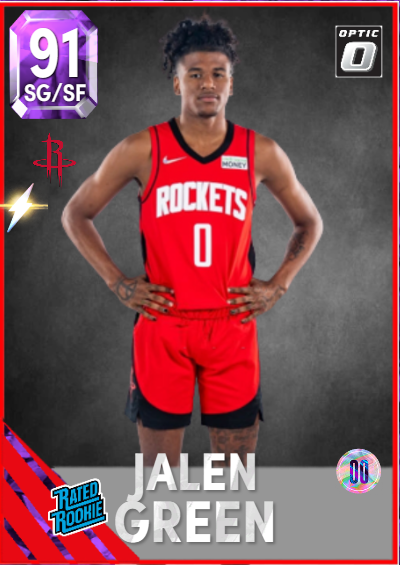 NBA 2K25 | 2KDB MyTEAM NBA 2K Custom Card (rated rookie jalen green ...