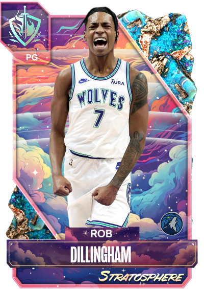 NBA 2K25 | 2KDB MyTEAM NBA 2K Custom Card (Rob Dillingham) by Evan12345