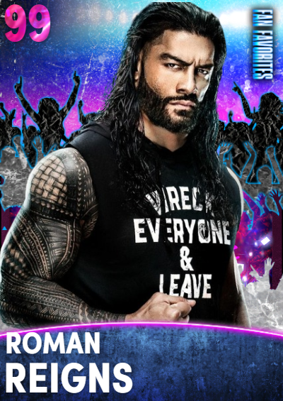 2KDB MyTEAM Database | NBA 2K Custom Card (roman reigns WWE) by ...