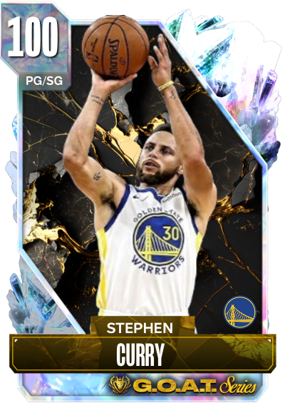 NBA 2K25 | 2KDB MyTEAM NBA 2K Custom Card (Curry 100) by VortexKing1