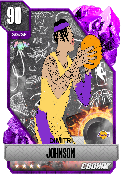NBA 2K25 | 2KDB MyTEAM NBA 2K Custom Card (Dimitri Johnson) by Rizz