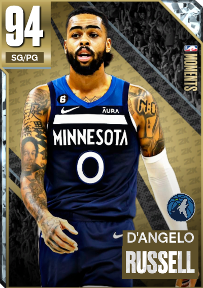 2KDB MyTEAM Database | NBA 2K Custom Card (Moments D'Angelo Russell) by ...