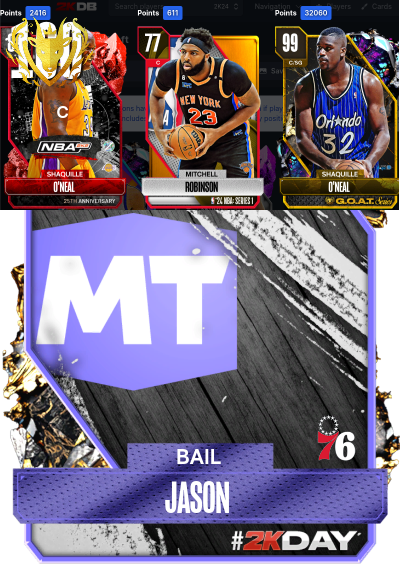 NBA 2K24 | 2KDB Custom Card (sum)