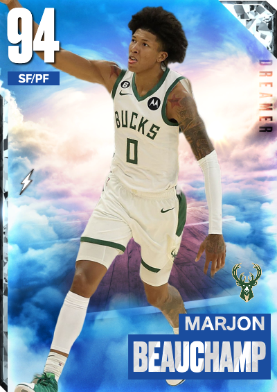 NBA 2K25 | 2KDB MyTEAM NBA 2K Custom Card (Dreamer Marjon) by jakehoopstoo