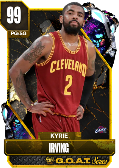 NBA 2K25 | 2KDB MyTEAM NBA 2K Custom Card (GOAT Kyrie) by Alvin108