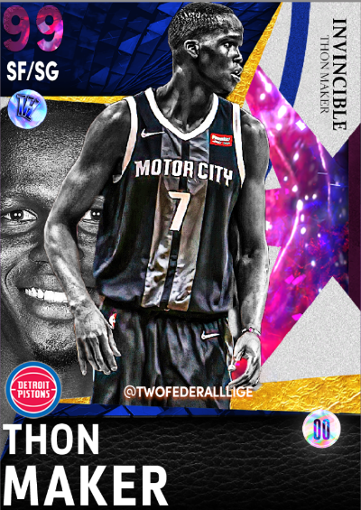 NBA 2K25 | 2KDB MyTEAM NBA 2K Custom Card (Invincible Thon Maker) by ...