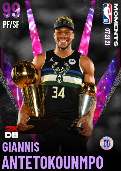NBA 2K25 | 2KDB MyTEAM NBA 2K Custom Card (Giannis Antetokounmpo) by Toka