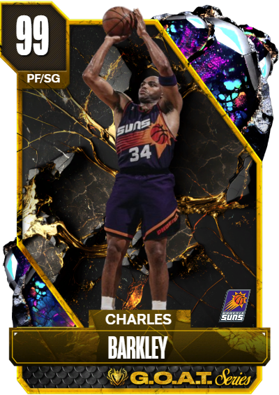 NBA 2K25 | 2KDB MyTEAM NBA 2K Custom Card (charles barkley goat) by ...