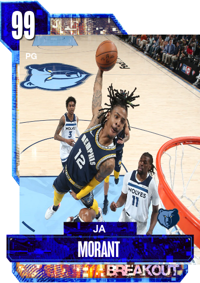 NBA 2K25 | 2KDB MyTEAM NBA 2K Custom Card (Ja) by joebean5