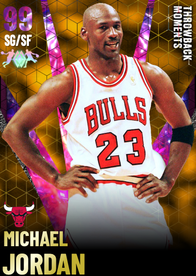 NBA 2K25 | 2KDB MyTEAM NBA 2K Custom Card (Throwback Moments Michael ...