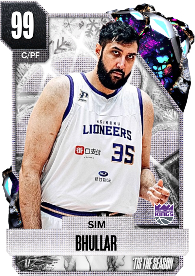 NBA 2K25 | 2KDB MyTEAM NBA 2K Custom Card (Sim Bhullar) by 0900daSh