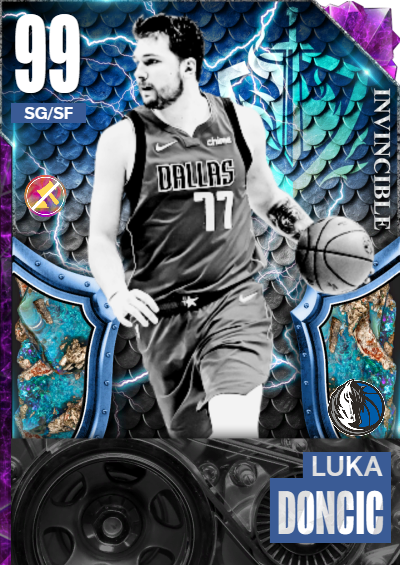 2KDB MyTEAM Database | NBA 2K Custom Card (invincible luka) by dkmike4 ...