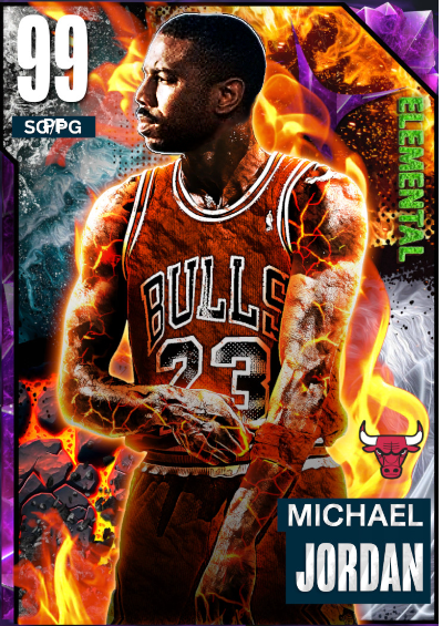 NBA 2K25 | 2KDB MyTEAM NBA 2K Custom Card (the real michael jordan) by Luka