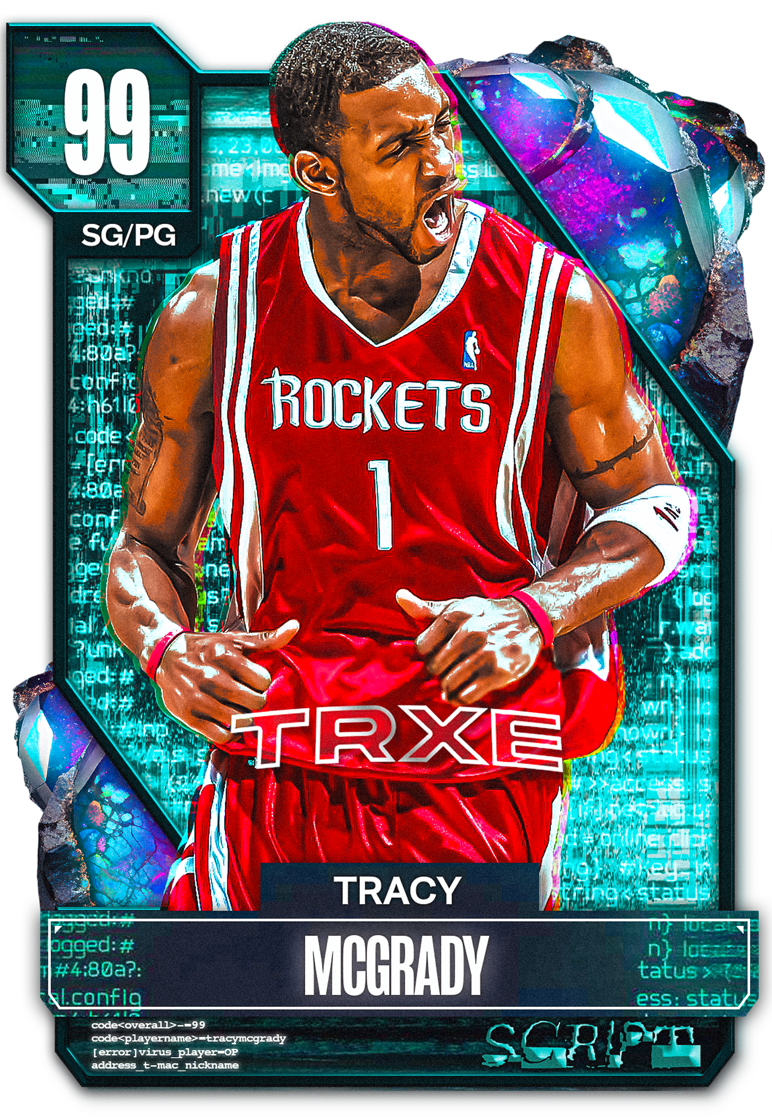 NBA 2K25 | 2KDB MyTEAM NBA 2K Custom Card (T-Mac) by TRXE