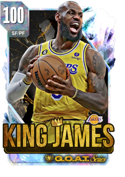 NBA 2K25 | 2KDB MyTEAM NBA 2K Custom Card (100 OVERALL GOAT SERIES ...